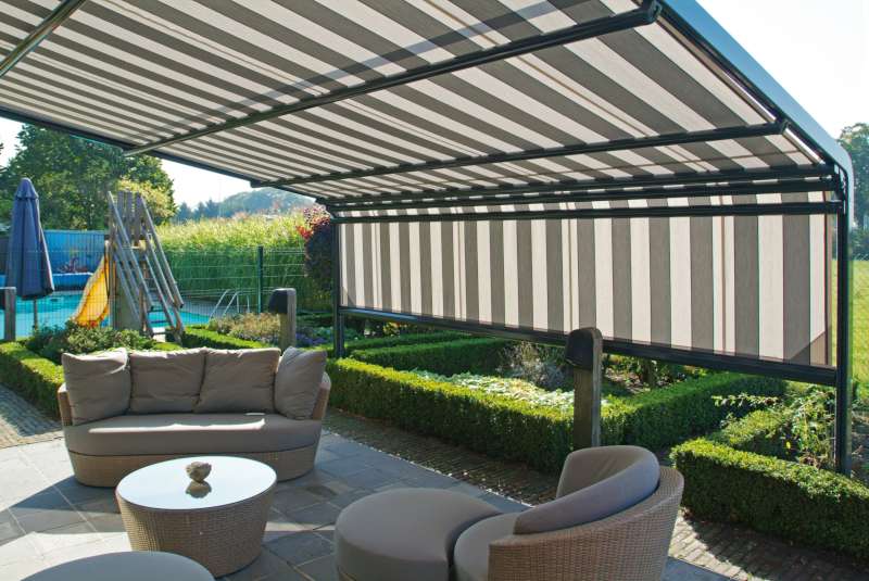 Terrassenmarkise 5000 - Faltenbacher Jalousienbau GmbH & Co. KG